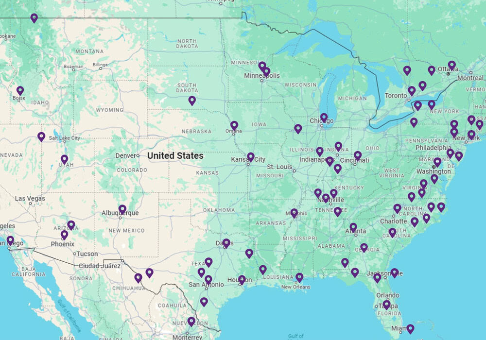 150+ Economy Hotels in the U.S. & Canada